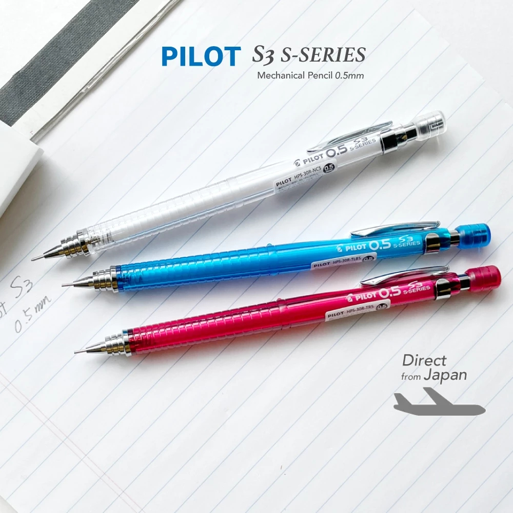 Pilot S3 Drafting Mechanical Pencil 0.5 mm Model HPS-30R, Made in Japan direct ships from Japan ...