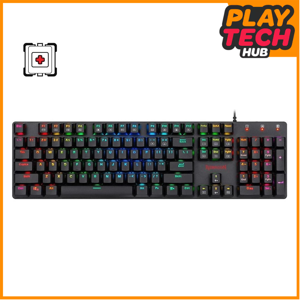Redragon Shrapnel K589 Low Profile Wired Mechanical Gaming Keyboard ...