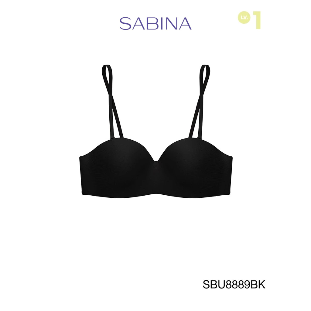 Sabina Non Wire Bra Body Bra The Series Seamless Fit SBU8889BK Black ...