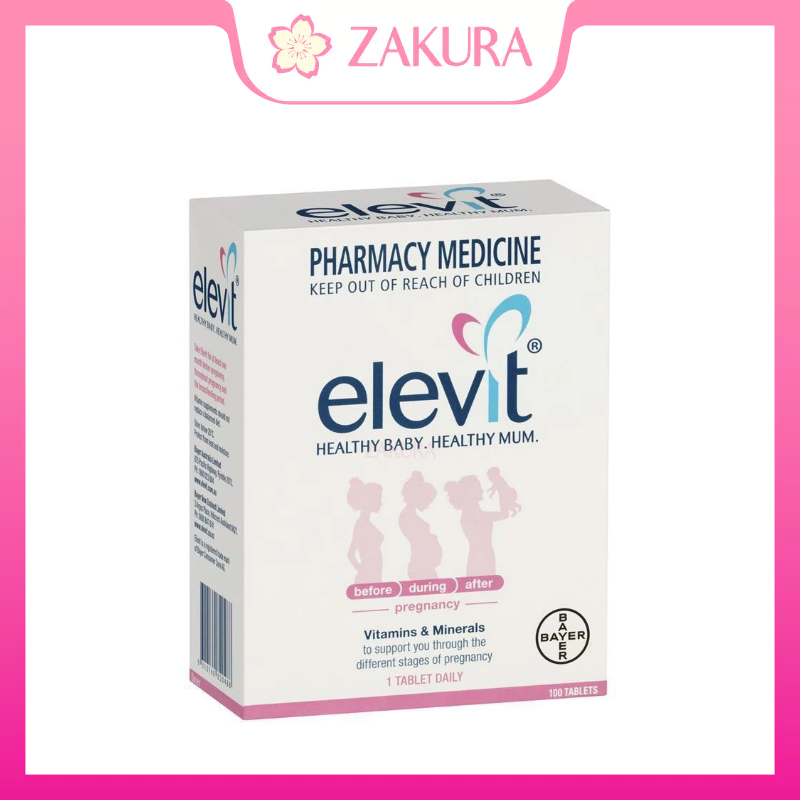 Elevit Pregnancy Multivitamin 100tabs | Shopee Philippines