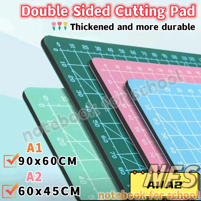 NFS Double Sided A1/A2/A3 Five Layer PVC Cutting Mat Self Healing Pad ...