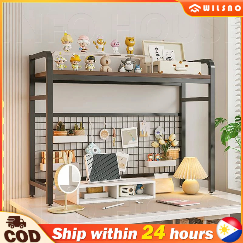 Multi-layer Finishing Rack Tabletop Organiser Book shelf Computer ...