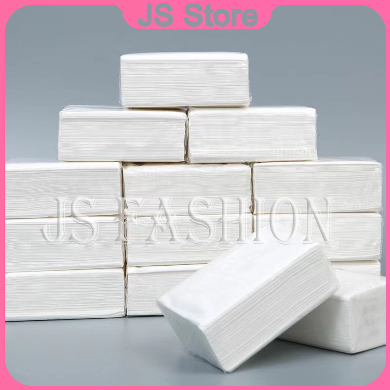 JS~Wood Pulp Facial Interfolded Paper Tissue 3Ply | Shopee Philippines