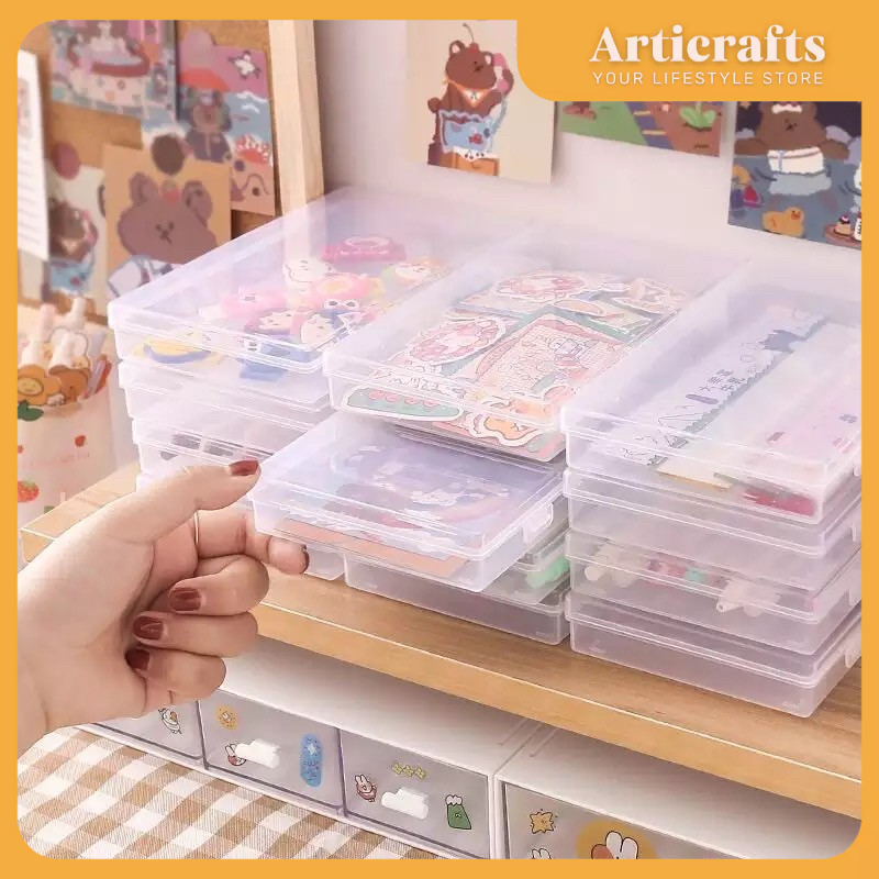 Transparent Mini Desktop Storage Organizer | Shopee Philippines