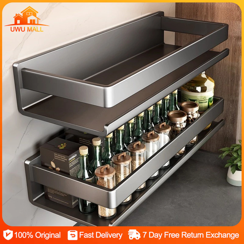 Condiments Organizer Utensils Spice Rack Knife Holder Wall Mounted ...