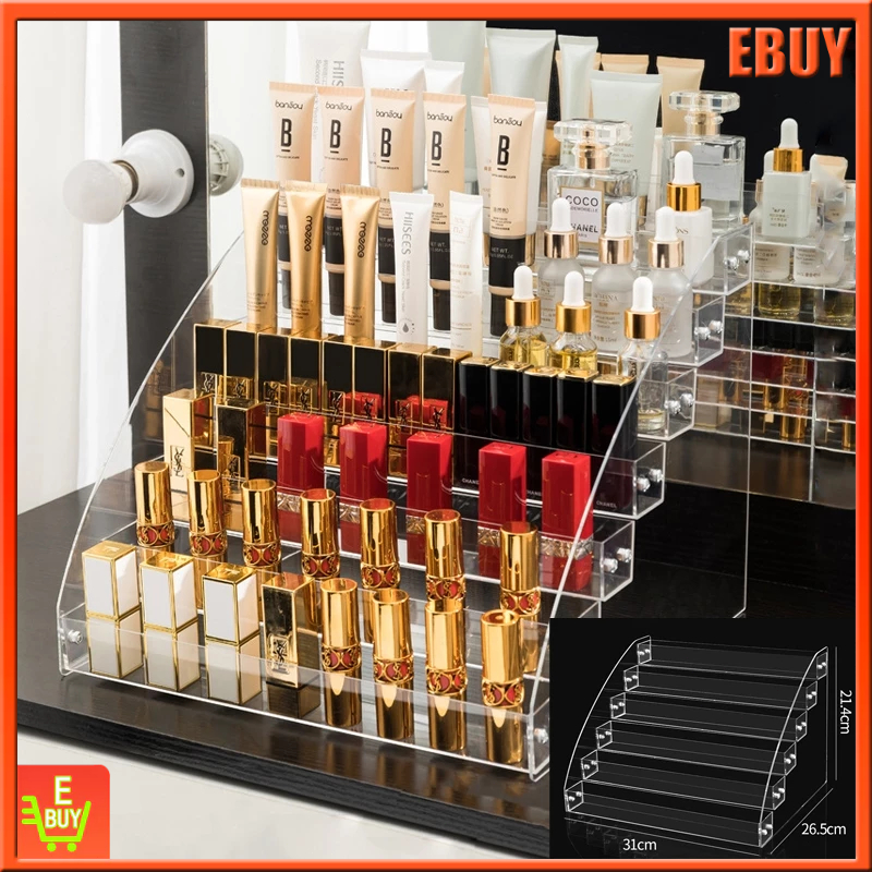 Nail Polish Collection Clear Acrylic Multi Level Display Stand for ...