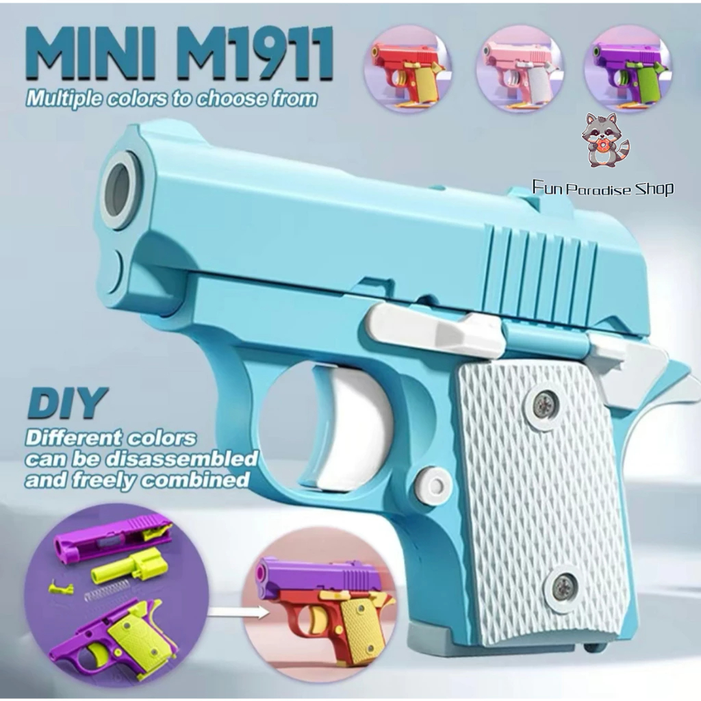 COD Turnip Toy Guns Colorful 3D Mini Carrot Gun Models Children's Gifts ...