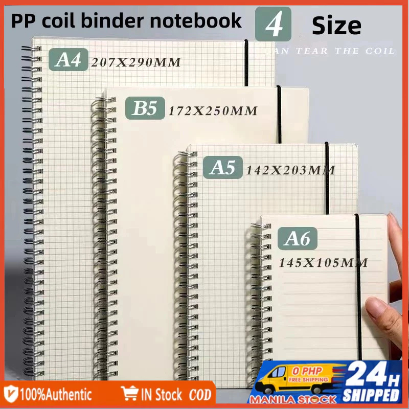 A6 B5 A5 Thickened student notebook High Quality Spring Notebook ...