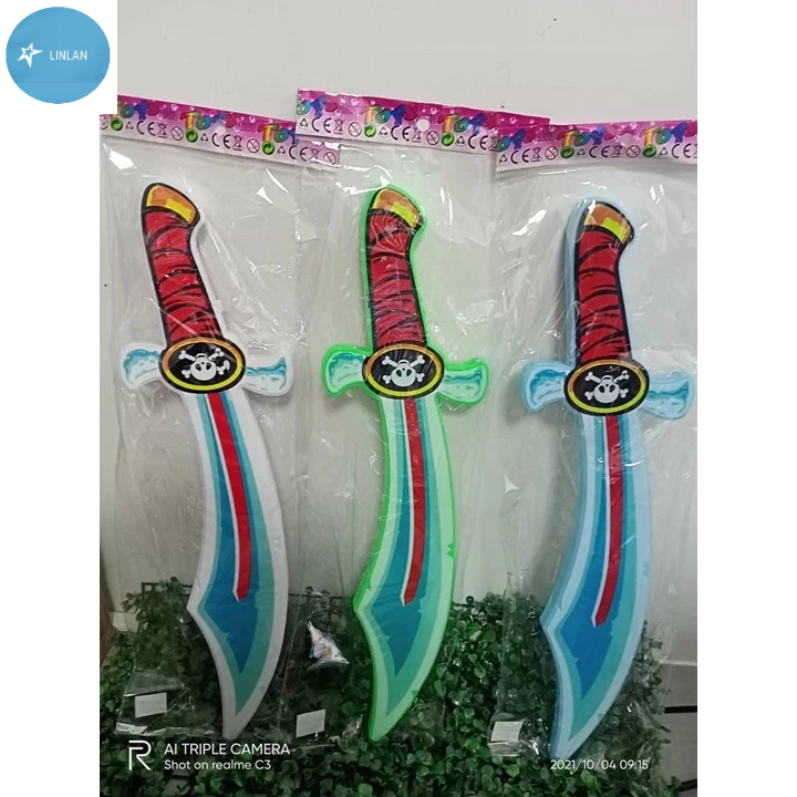 LINLAN NEW COD MINECRAFT PIRATES SWORDS WITH LIGHT SOUNDS | Shopee ...