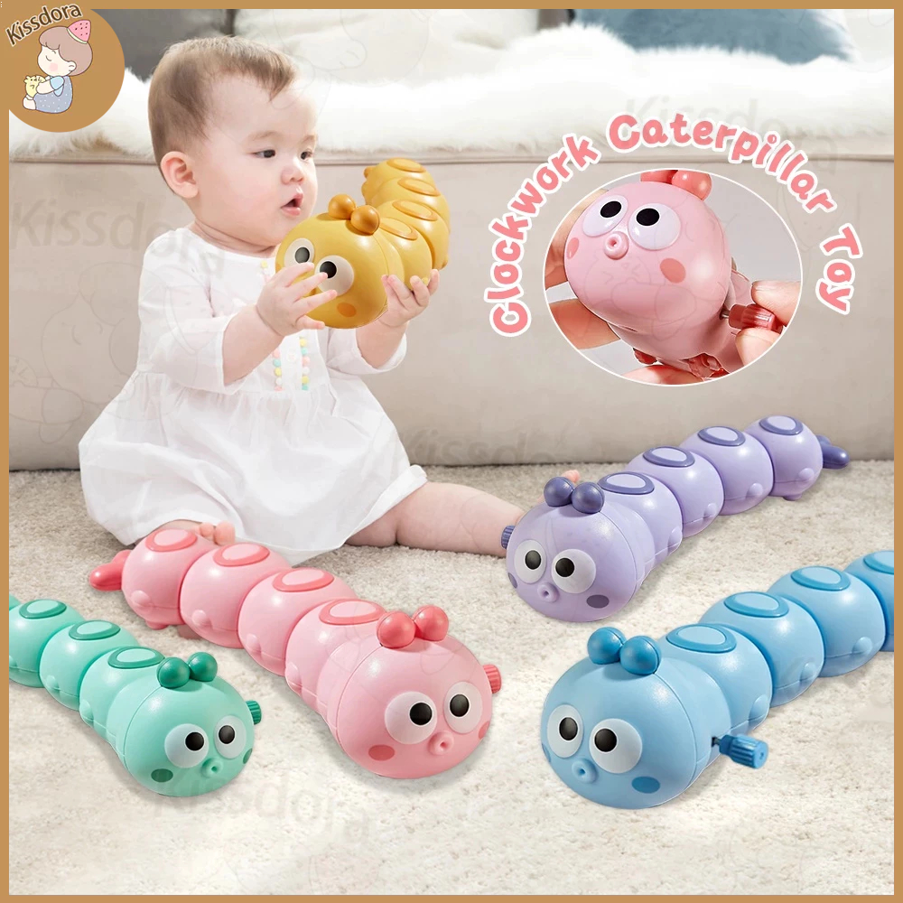 KD【COD】Caterpillar Crawling Clockwork Toy for Baby Educational Toys for ...
