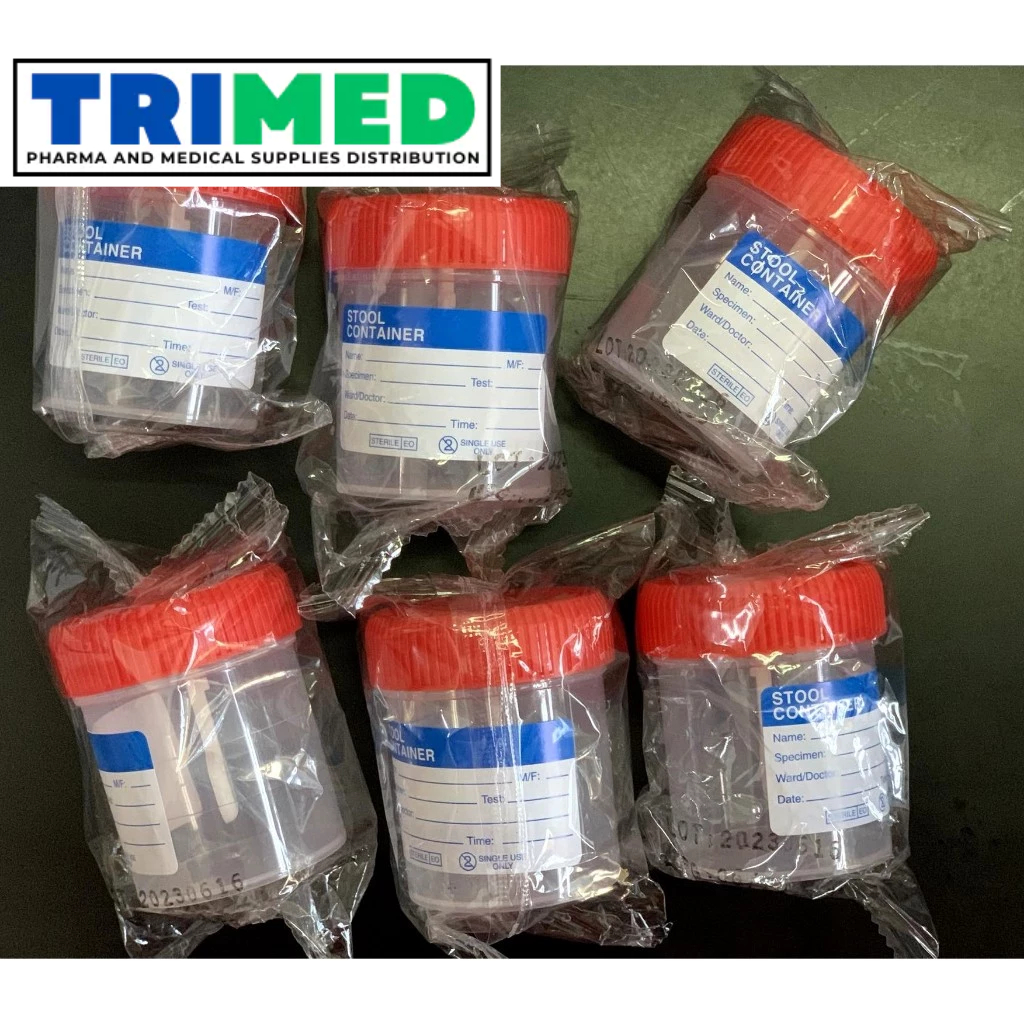 Bundle Sterile Urine/Stool Container 60mL (Sure-Guard) -25's, 50's, 100 ...