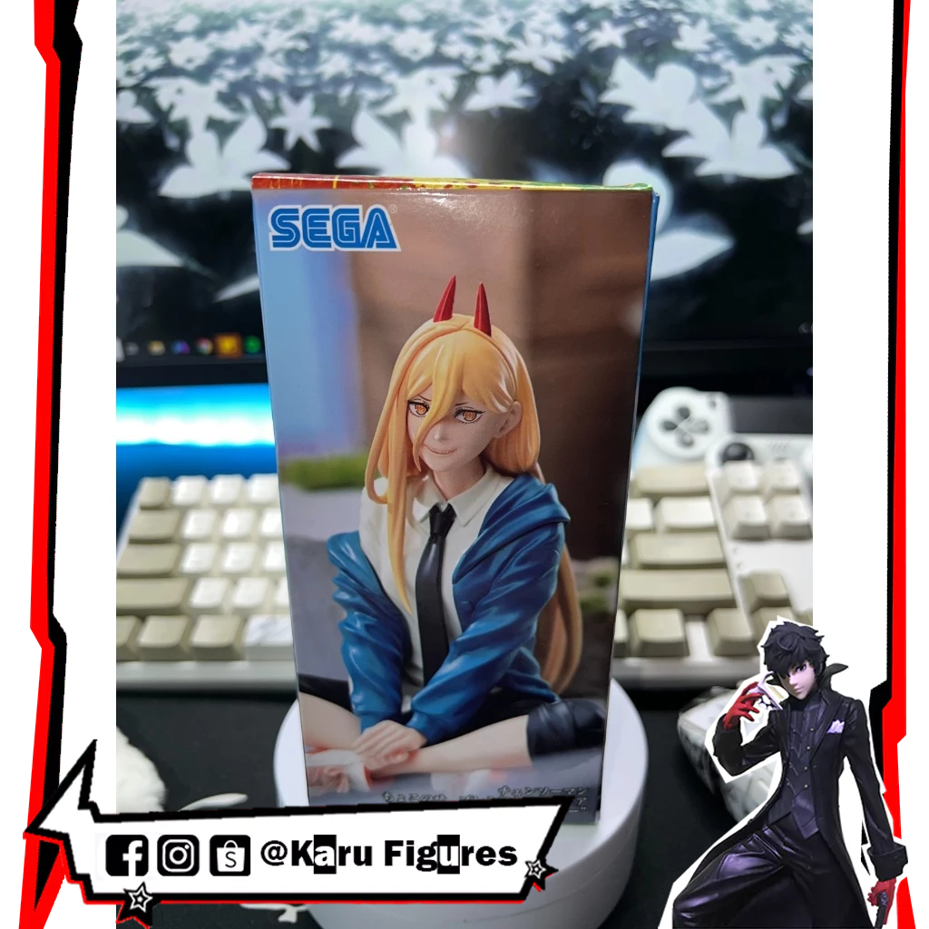 Authentic Power SEGA Perching Figure - Chainsaw Man | Shopee Philippines