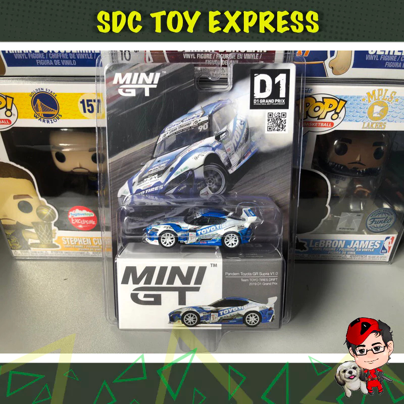 Mini GT 1/64 Pandem Toyota GR Supra V1.0 Team Toyo Tires Drift 2019 D1 ...