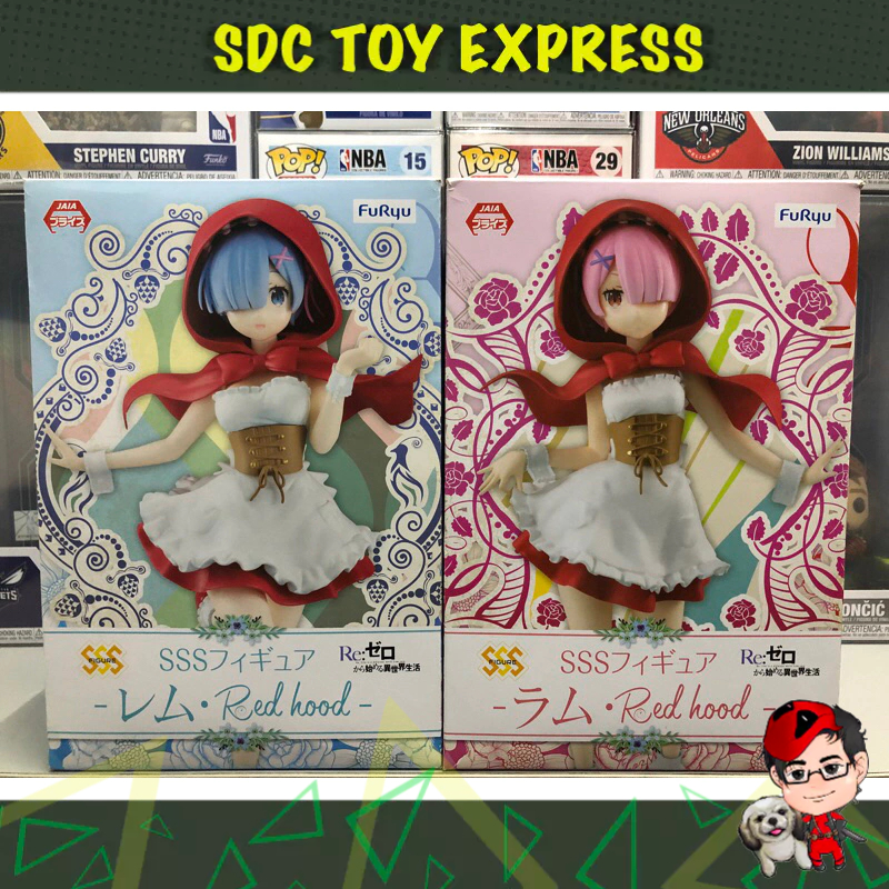 FuRyu SSS Figure: Re:Zero Starting Life In Another World - Rem / Ram ...