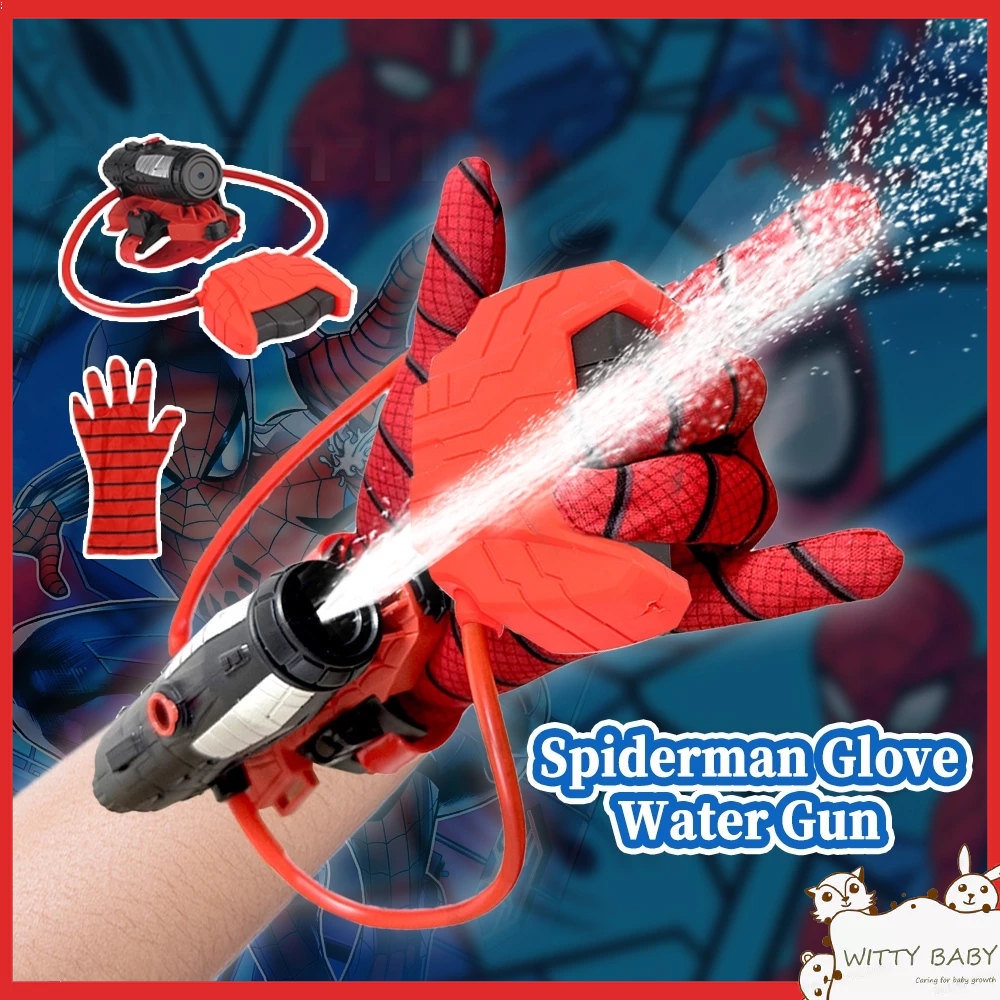 WB Spiderman Toys Spiderman Water Gun Spider Man Web Shooter With ...