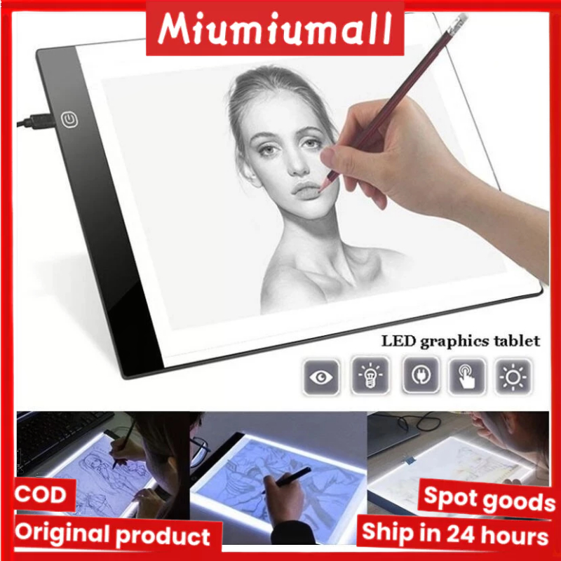 LED Light Pad A3 A4 A5, Light Drawing Table, A4 LED Drawing Pad ...