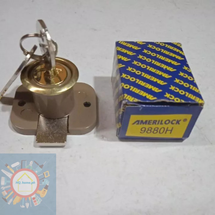 AMERILOCK/MAXILOCK/808 Heavy Duty Drawer Lock Set | Shopee Philippines
