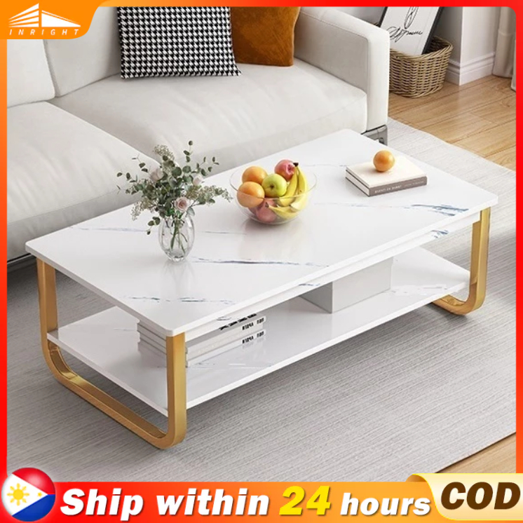 2 layers Coffee Table Sofa TableTea Table For Living Room Veneer Table ...