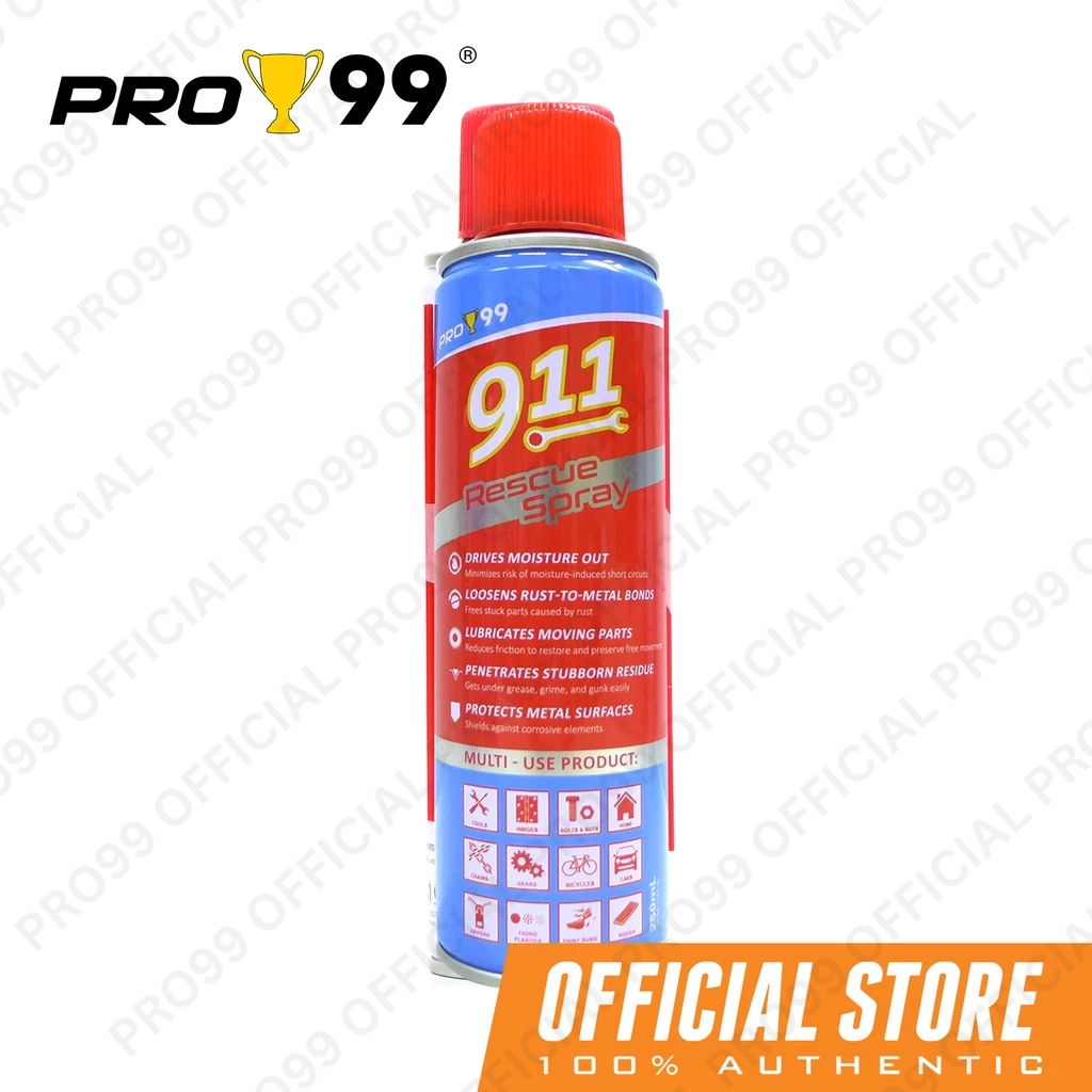 PRO-99 Official 911 Rescue Spray 250ml Pro99 PLRS-1143-25 | Shopee ...