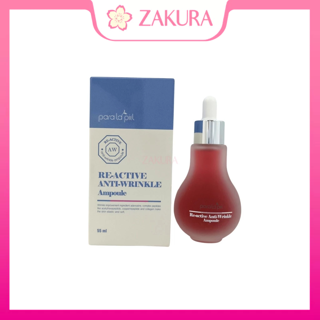 Paralapiel Re-Active Anti Wrinkle Ampoule 55ml | Shopee Philippines