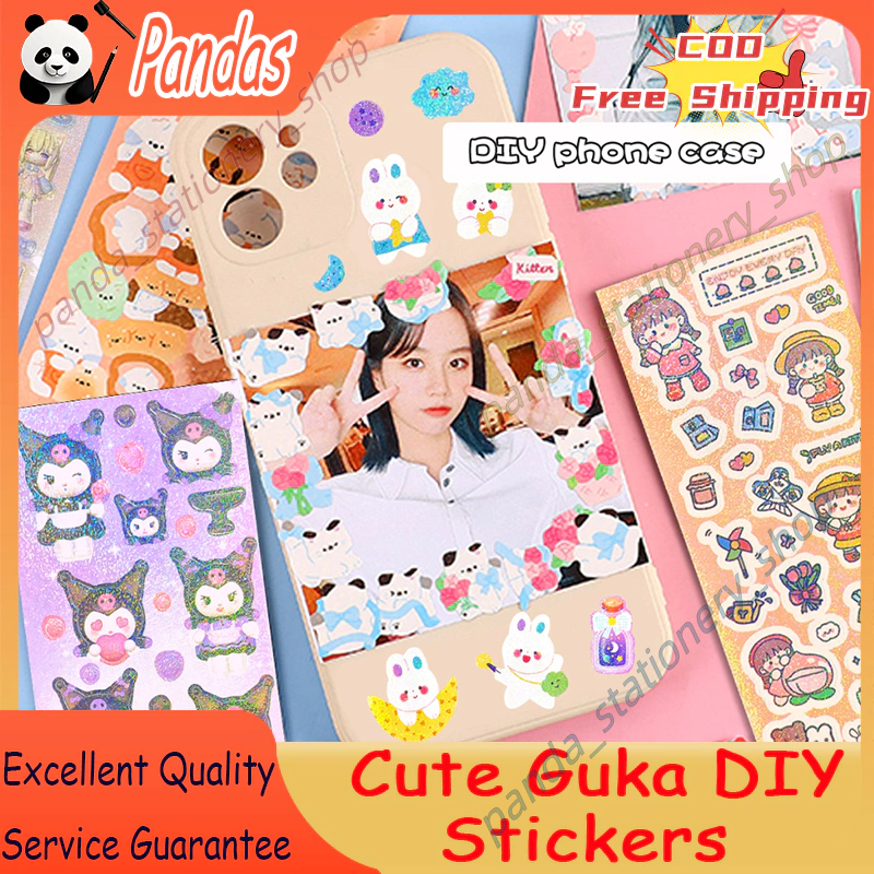 10 Sheets Various Cartoon Shiny Stickers Set Student Decorative DIY ...