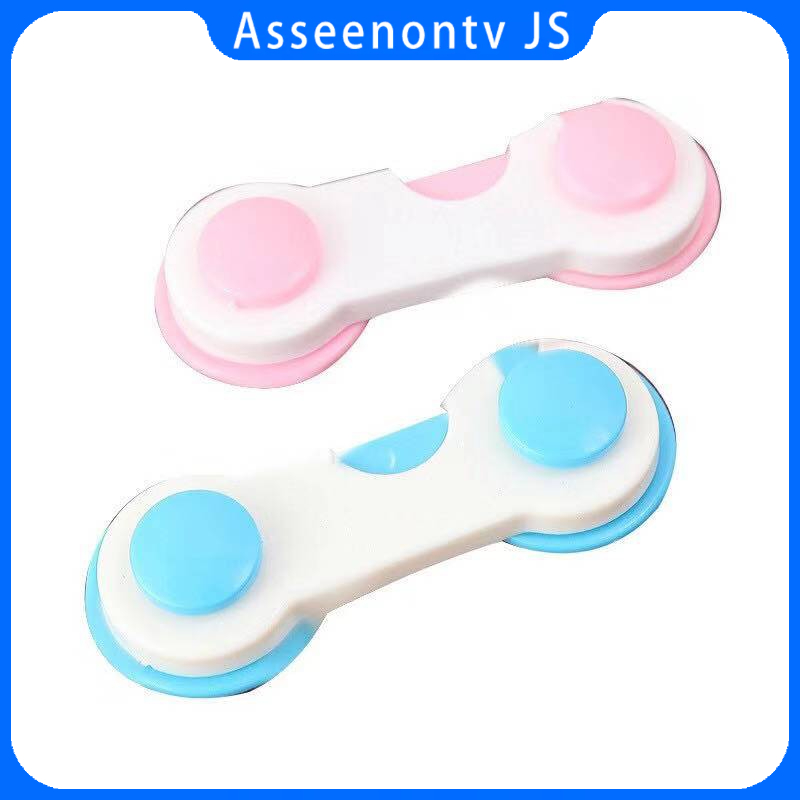 Plastic Home Door Drawer Lock Kids Protect Wardrobe Cabinet | Shopee ...