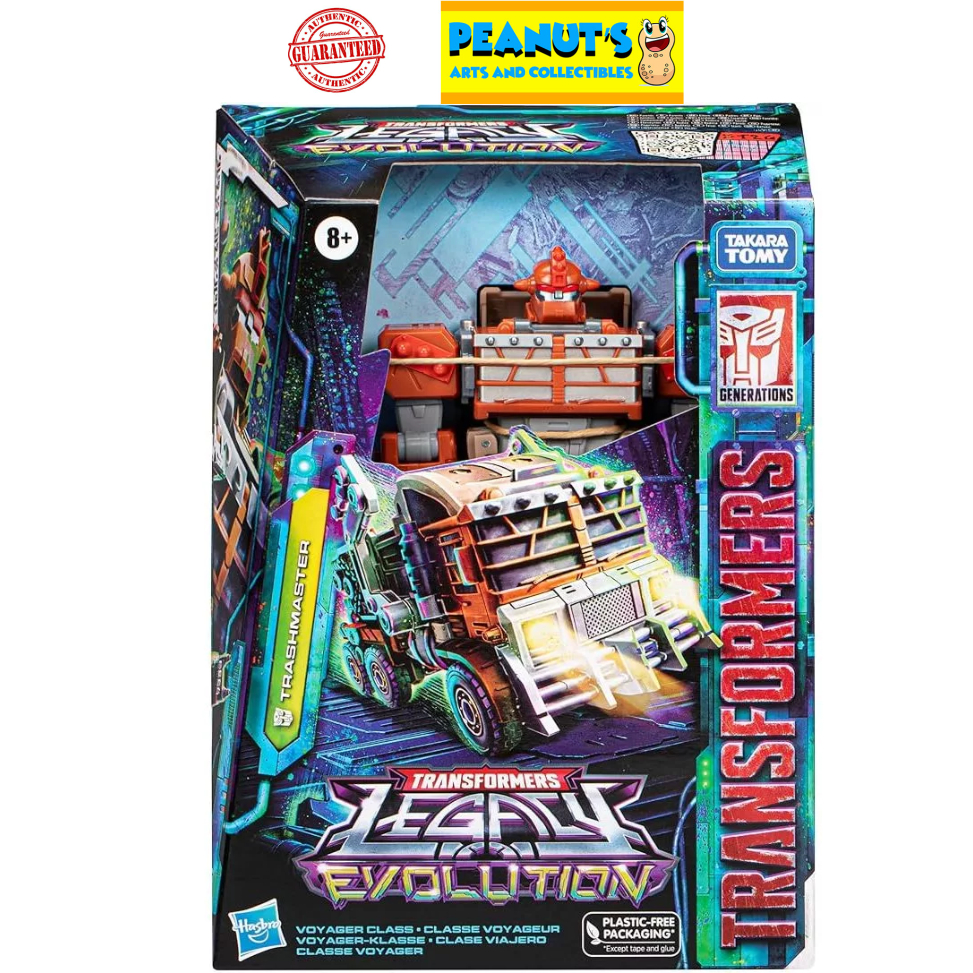 TRANSFORMERS Legacy Evolution Voyager Class Trashmaster | Shopee ...