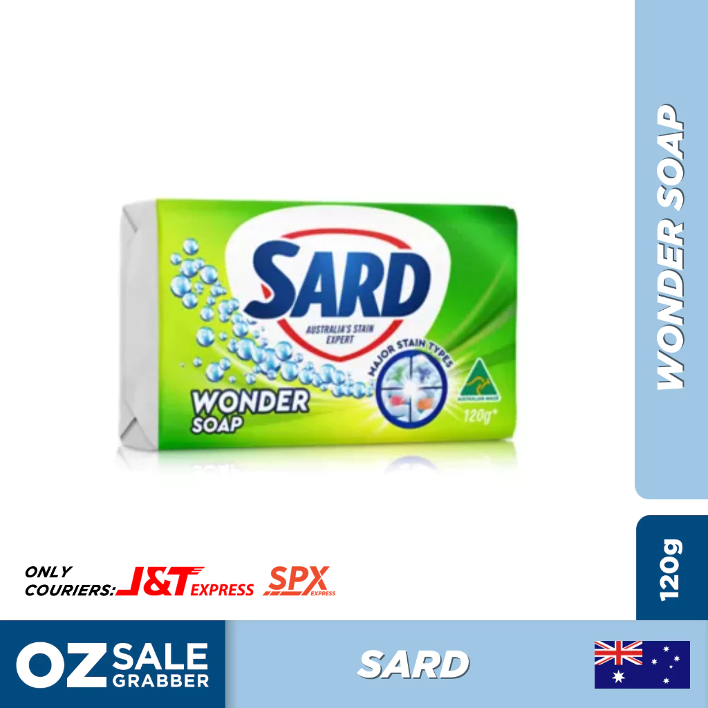 OZSALEGRABBER | Sard Wonder Soap Laundry Soap 120g | Shopee Philippines