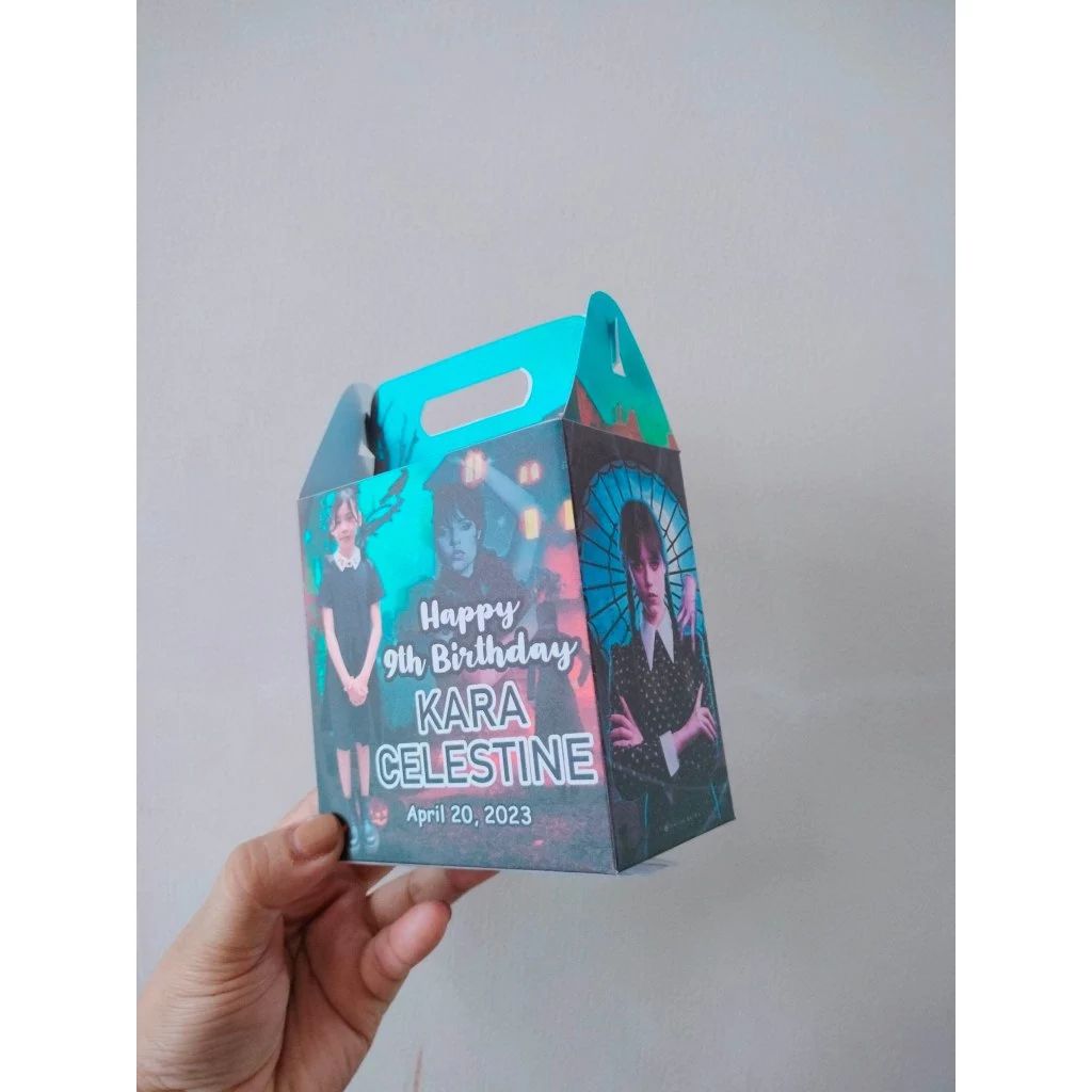 Gable Box customized for Party Favors | Shopee Philippines