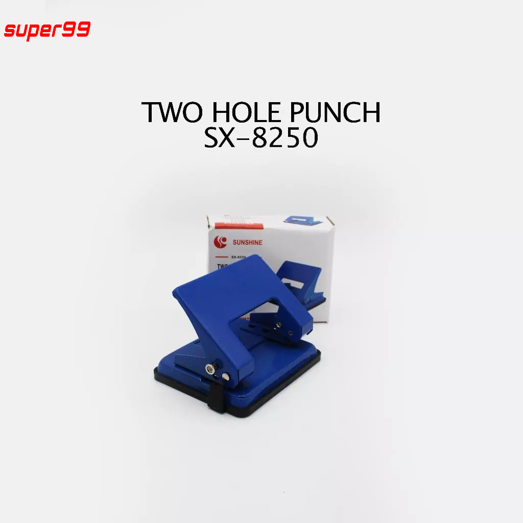 2 Hole Paper Puncher, Paper and Leather Hole MINI Puncher Ticket ...