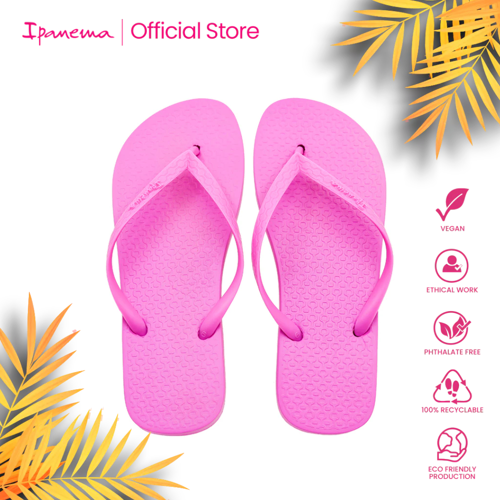 Ipanema Classica tan Fem Lilac Women's Slippers | Shopee Philippines