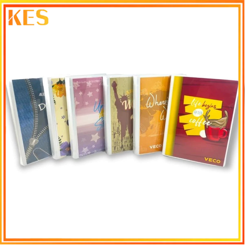 (kes)/Veco Dynamic Notes Notebook Binder with 5 Division/Fillers Inside ...