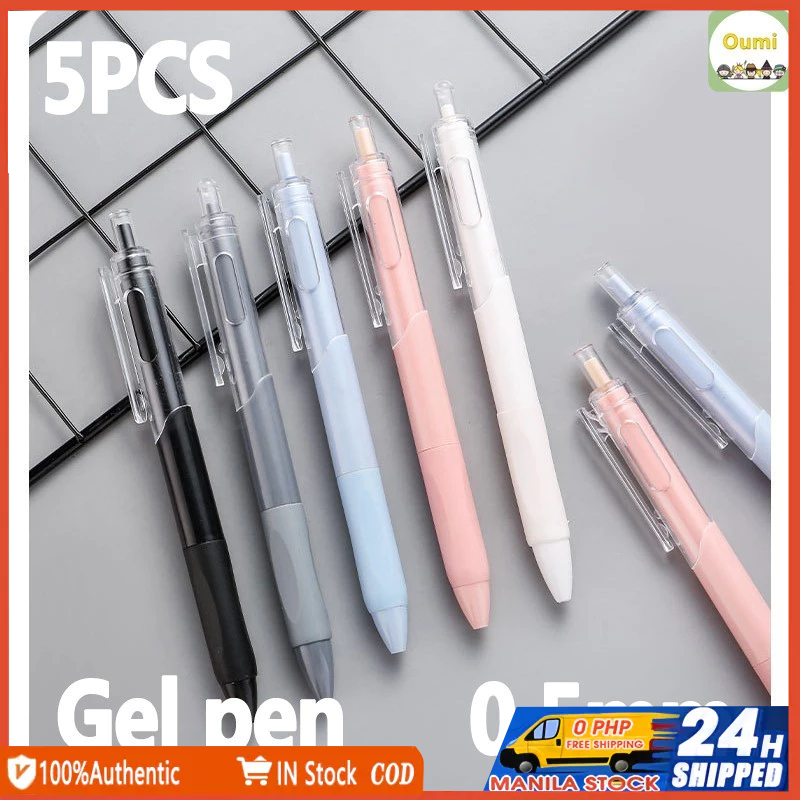 Gel Pen 0.5mm ST Tip School Supplies Black Ink Stationery Sing Pen ...