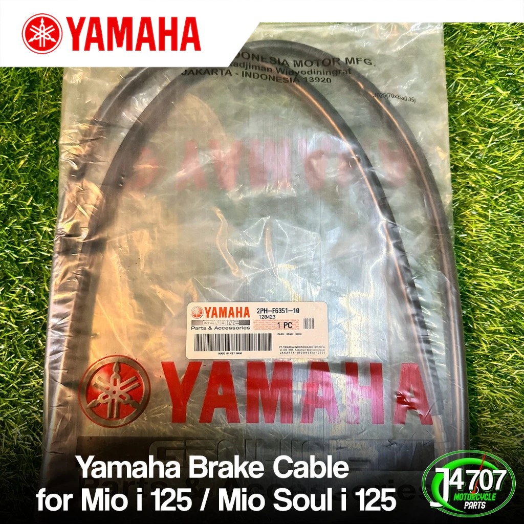 Yamaha Genuine Brake Cable for Mio i 125 / Mio Soul i 125 (2PH-F6351-10 ...