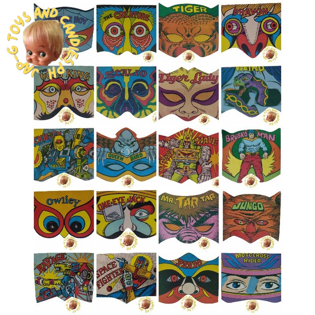 Vintage Pinoy Paper Masks Set 5 - JAPG Toys | Shopee Philippines