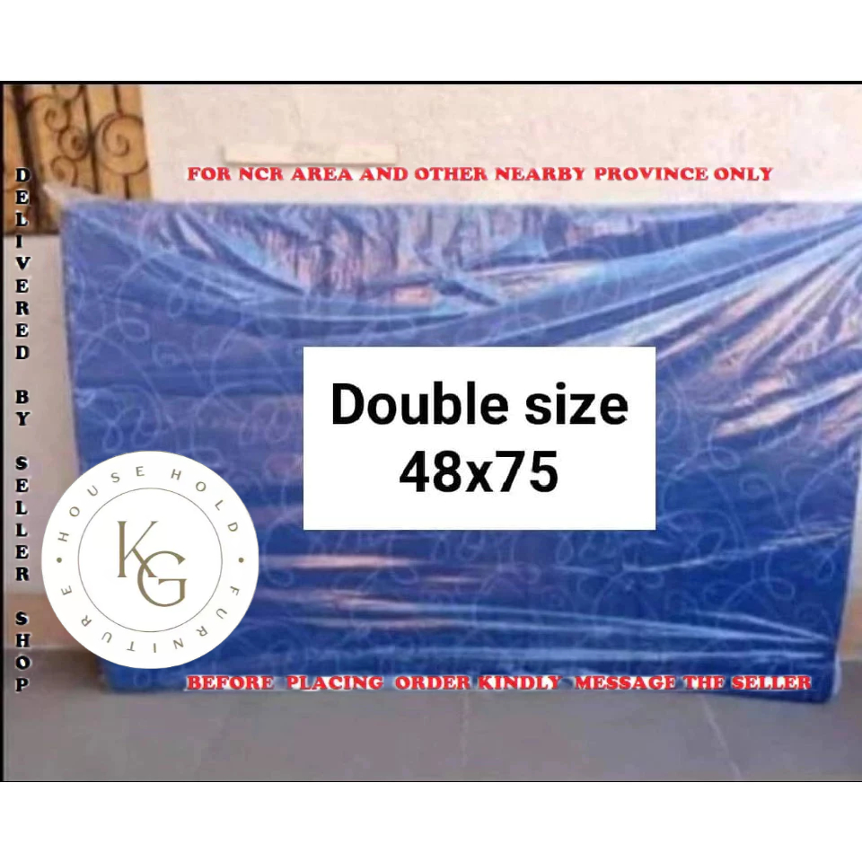 100%ORIGINAL Uratex Foam double size 48LapadX75Haba 2/3/4/6 inches ...