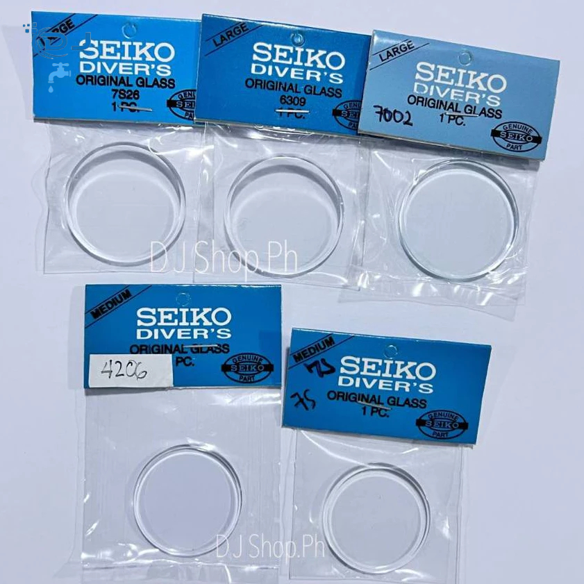 Original Glass Seiko Divers Original crsytal seiko Glass | Shopee ...
