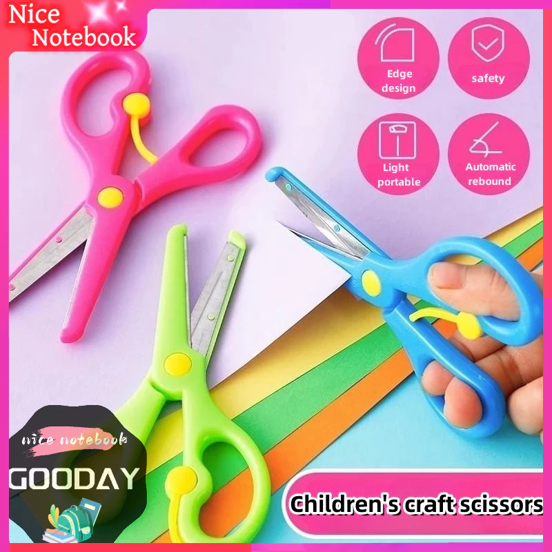 Child's Safety Scissors Handmade Scissor Kids DIY Design Craft ...