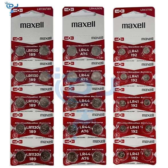 LR44 192 / LR41 AG76 /LR1130 189 MAXELL BATTERY ORIGINAL 100% ALKALINE BATTERY | Shopee Philippines