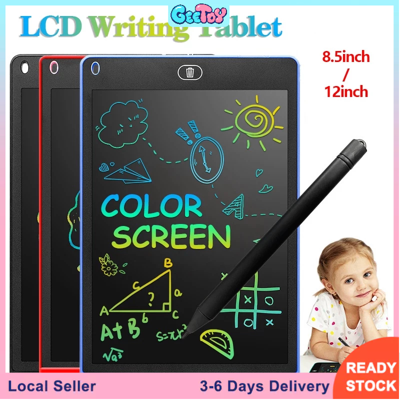 Geetoy 12 Inch LCD Tablet With Pen Writing Board Digital Drawing ...
