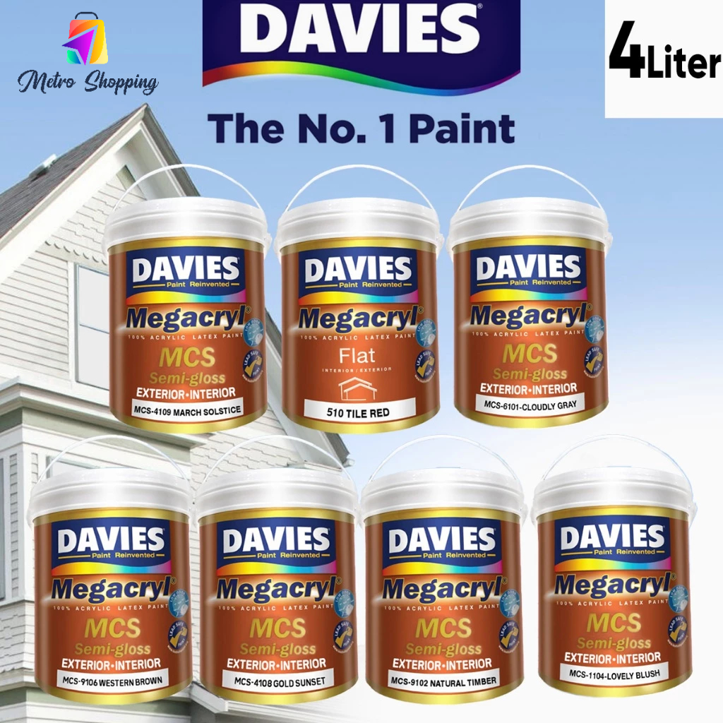Davies Paint Megacryl MSC Semi-Gloss/ Mondo Skim coat/ Quik Dry Enamel ...