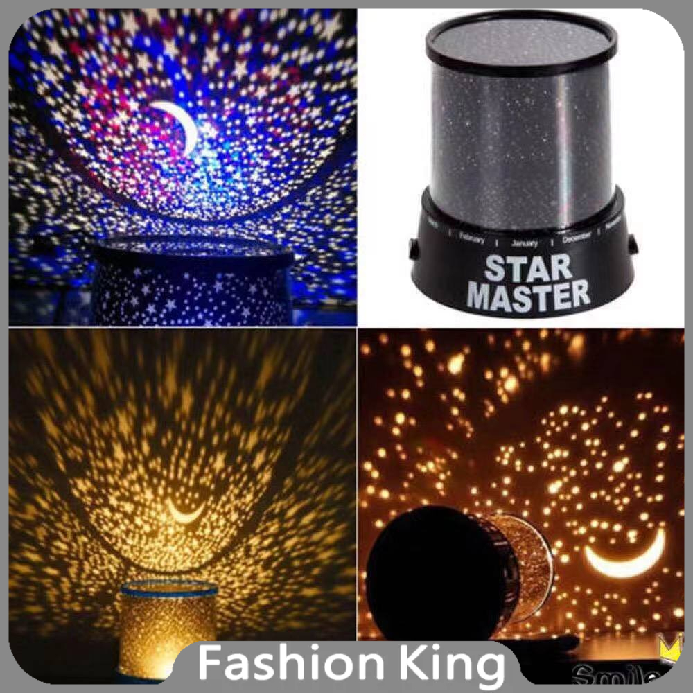 Fashion King #Star Master Lamp Projector Moon&Star W/Cable | Shopee ...