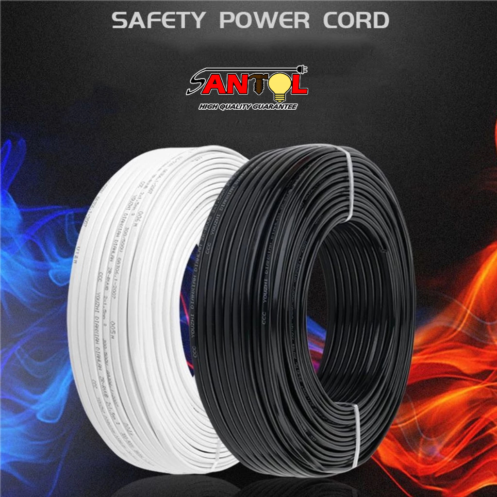 #14 #12 National Standard RVV Extension Wire Waterproof Outdoor 2 Cores ...