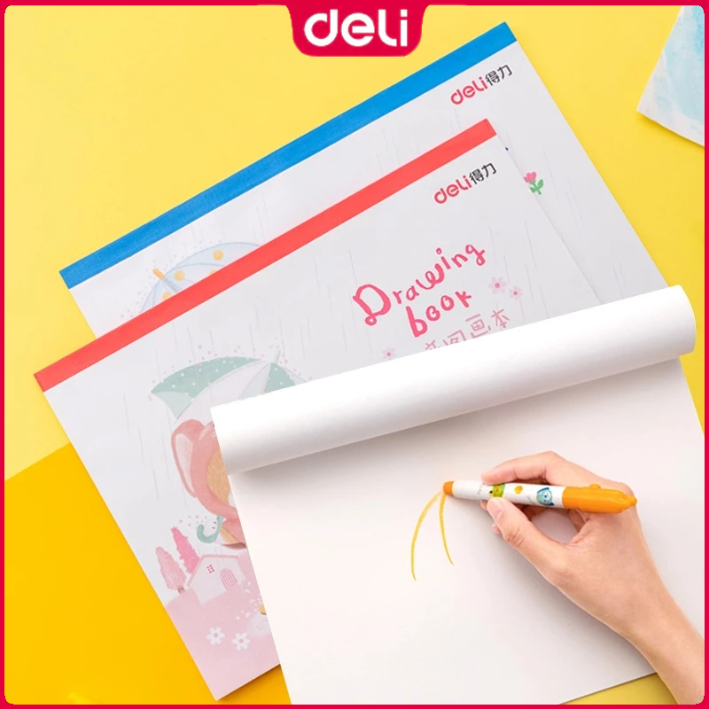 Deli Coloring Book for Kids Blank Drawing Book Art Sketchbook 73382 ...