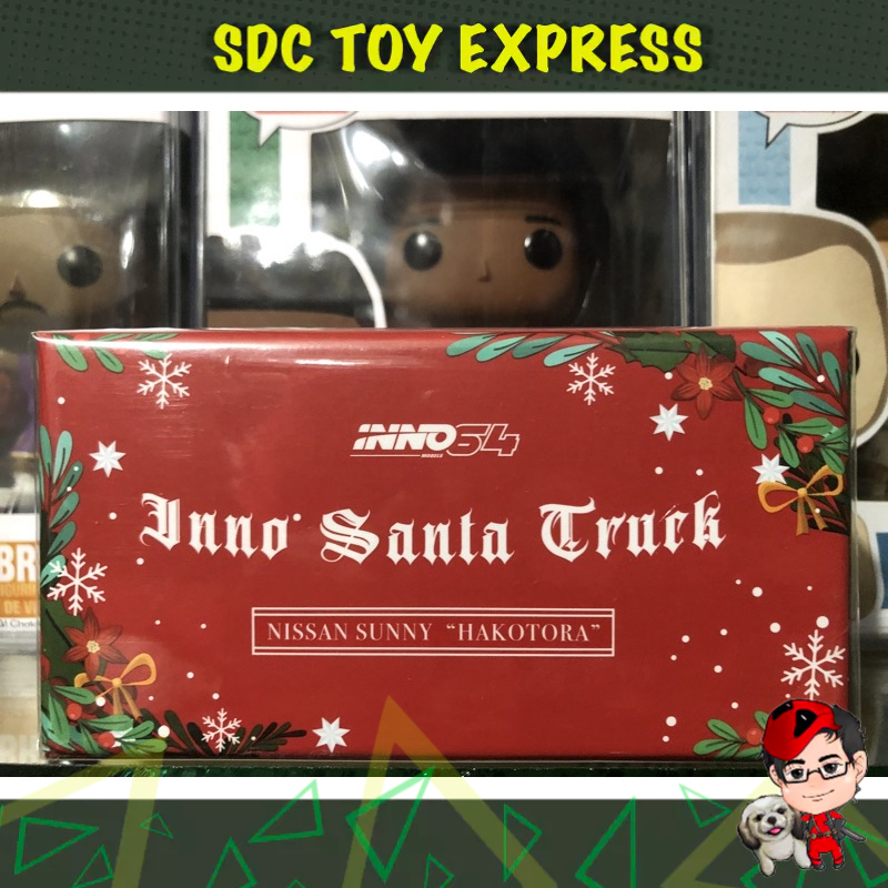 Inno Models 1/64 Nissan Sunny Hakotora Inno Santa Truck 2021 Xmas ...
