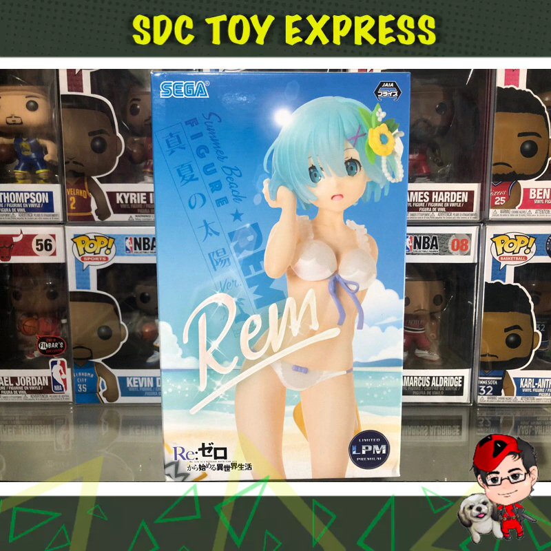 SEGA LPM: Re:Zero Starting Life In Another World - Rem (Summer Beach White Version) | Shopee ...