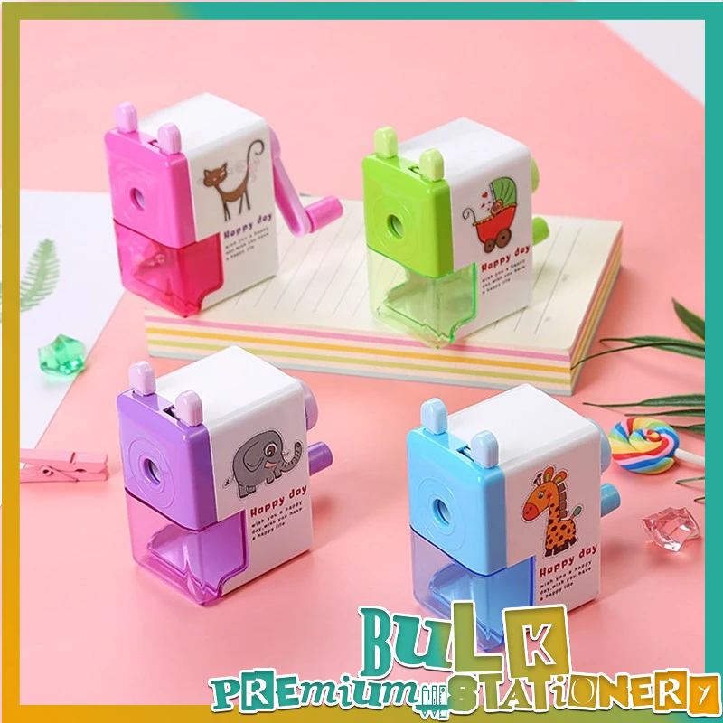 Japenese Cute Cartoon Sharpener Blue Pink Green Purple Stationery ...