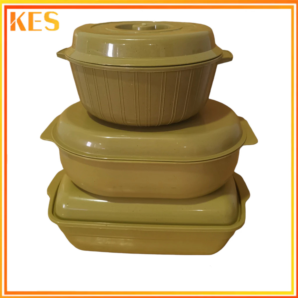 KES FOOD KEEPER SET 1PCS YELLOW FOOD KEEPER SET FOOD KEEPER WITH COVER ...