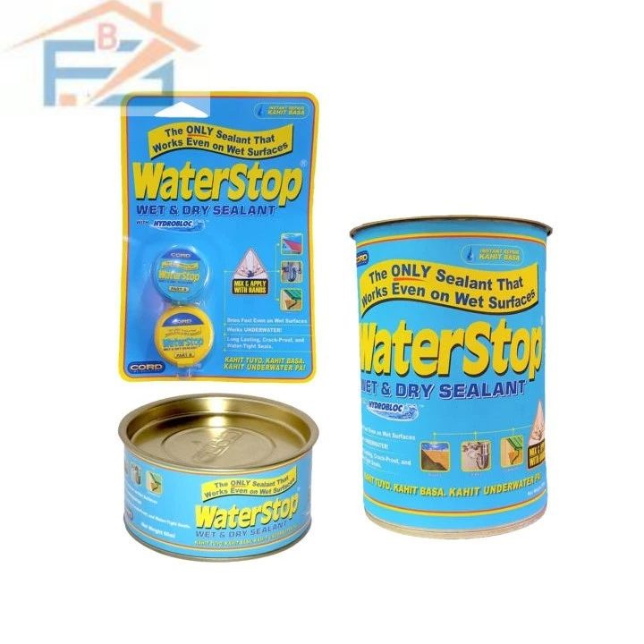 CORD Water Stop Wet & Dry Sealant with Hydrobloc 30g/265ml/200ml ...