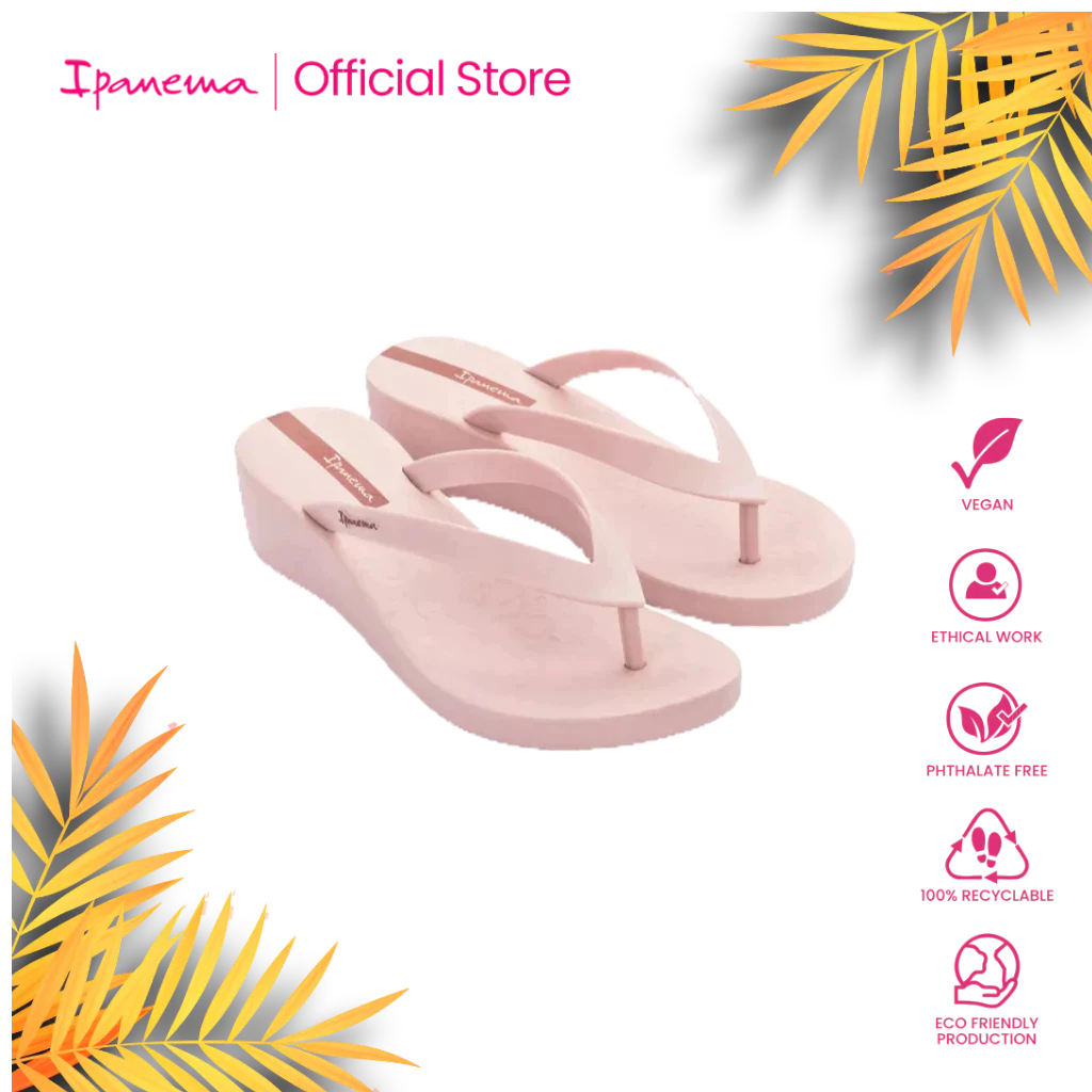 Ipanema Selfie Pink Pink Women's Wedge Sandals | Shopee Philippines